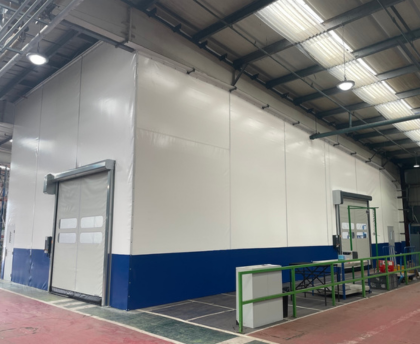 Warehouse Partitions | Heat & Dust Partition for Factories