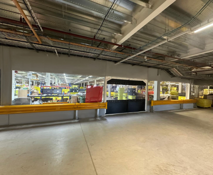 Warehouse Partitions | Heat & Dust Partition for Factories